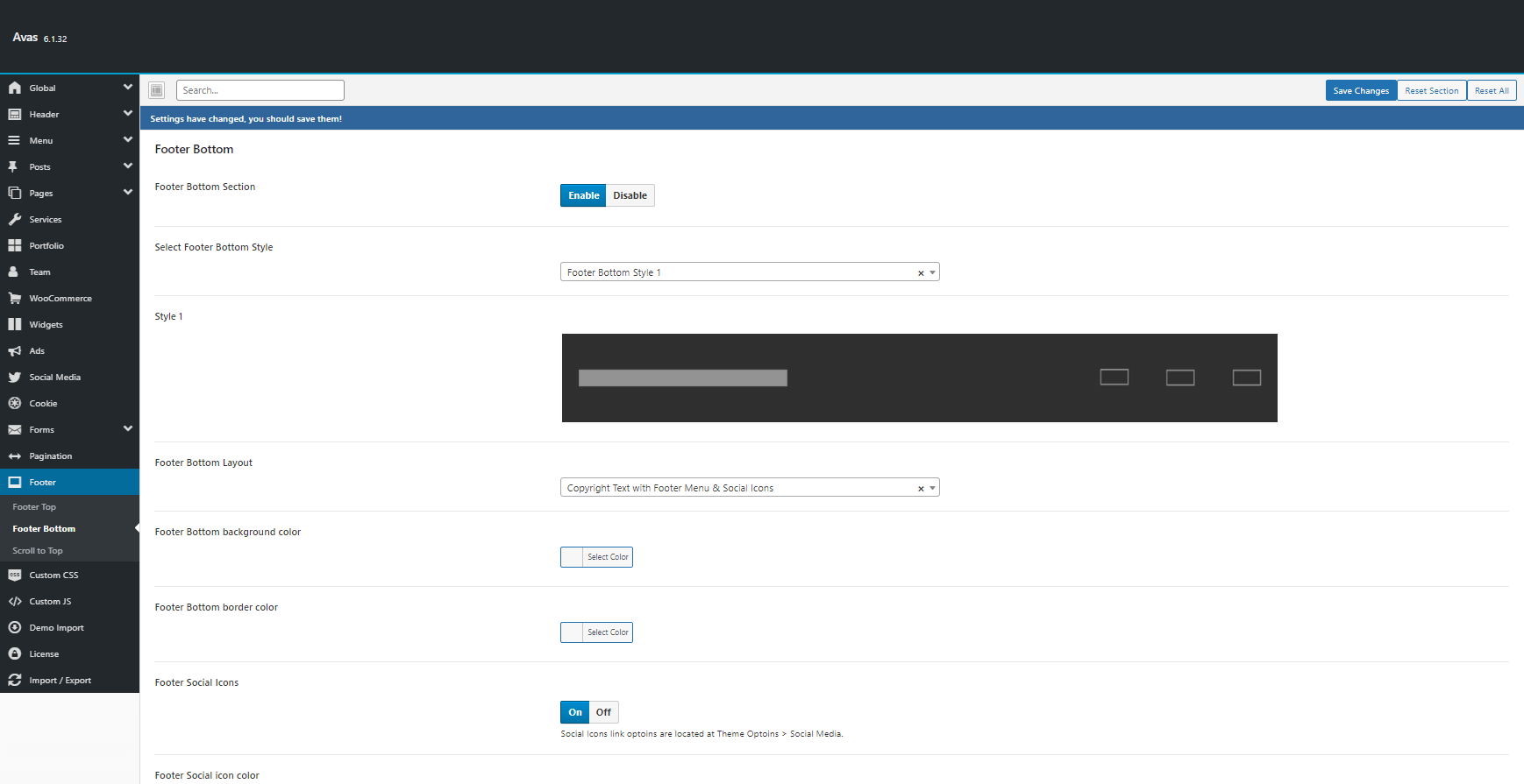 Footer Bottom – Avas